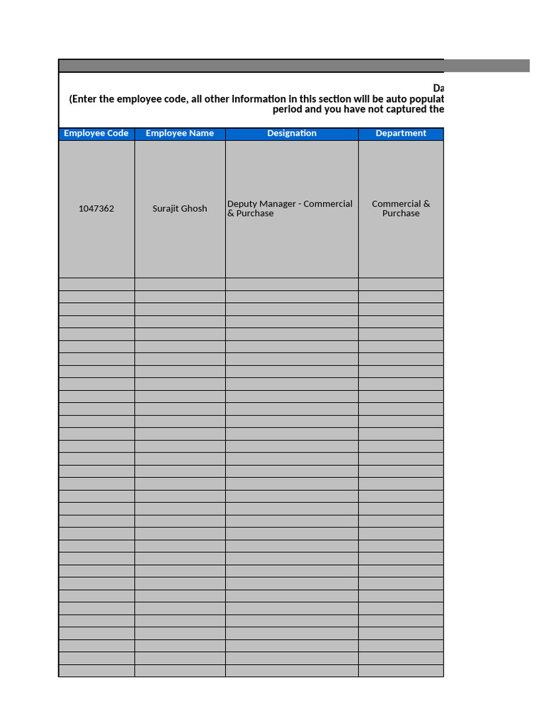 Training Needs Identification Template - 2023 | PDF