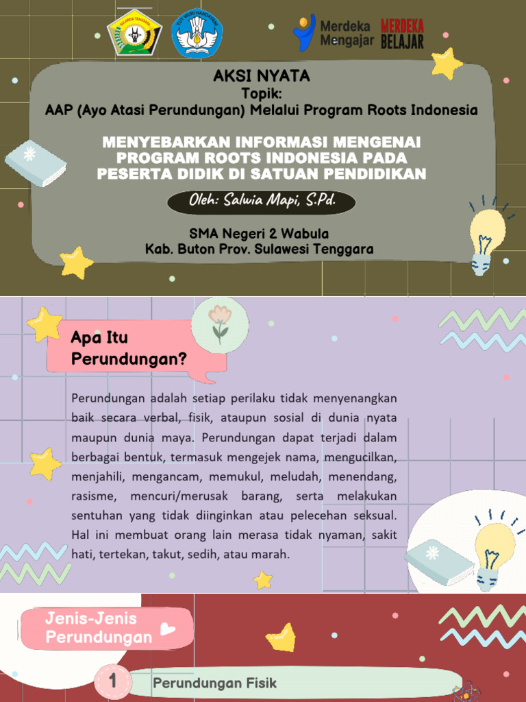 Aksi Nyata Menyebarkan Informasi Mengenai Program Roots Indonesia Pada ...