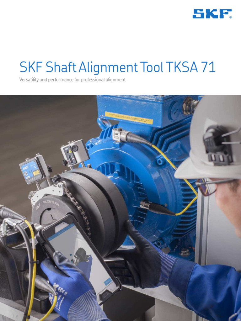 SKF TKSA 71 Shaft Alignment Tool Overview | PDF | Mobile App | Usb
