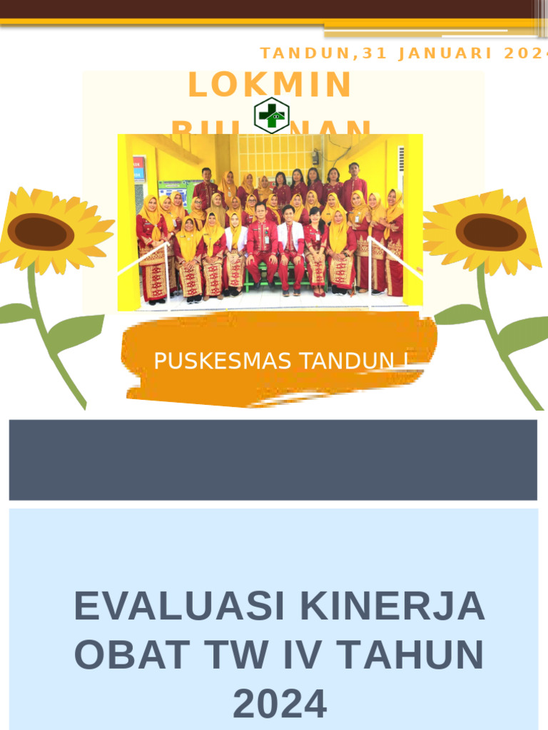 Review TW IV Tahun 2024 (Obat) | PDF