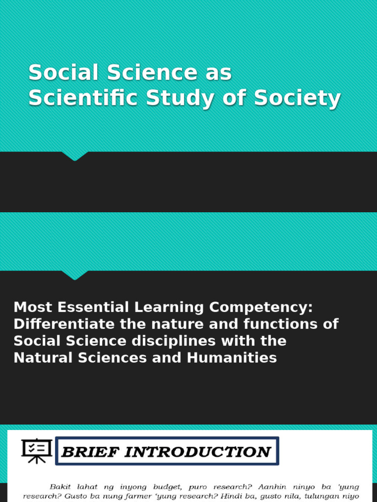 LESSON2The Concept, Aspects and Changes in | PDF | Scientific Method ...
