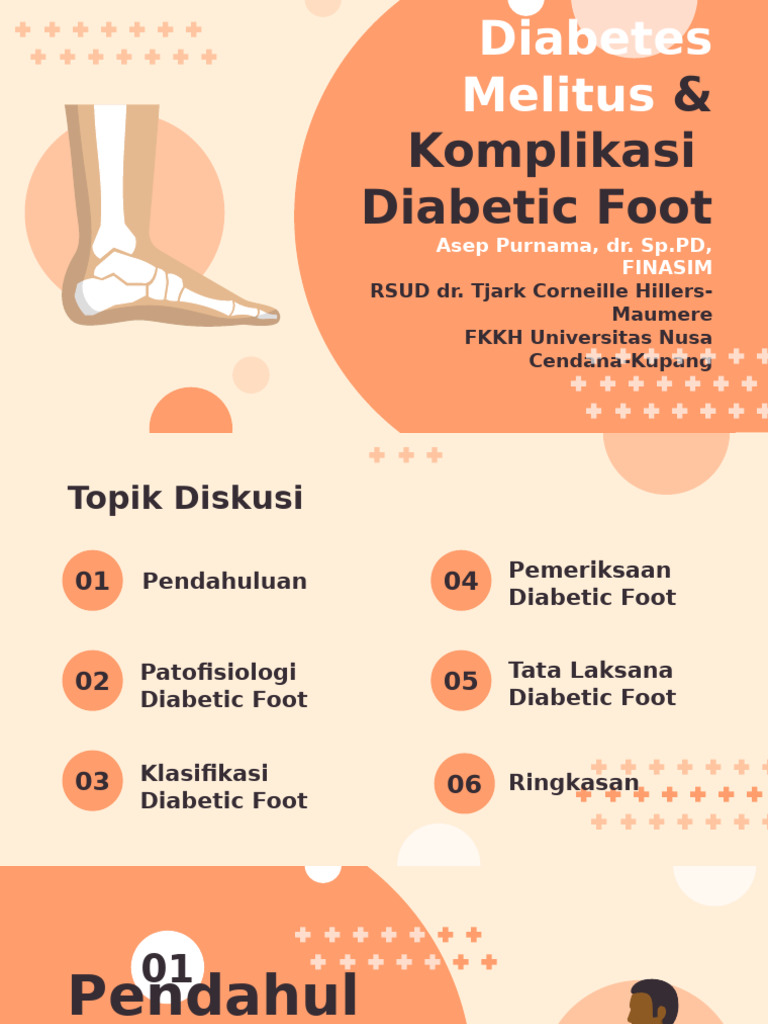 DM Diabetic Foot Pemateri3 | PDF | Clinical Medicine | Foot