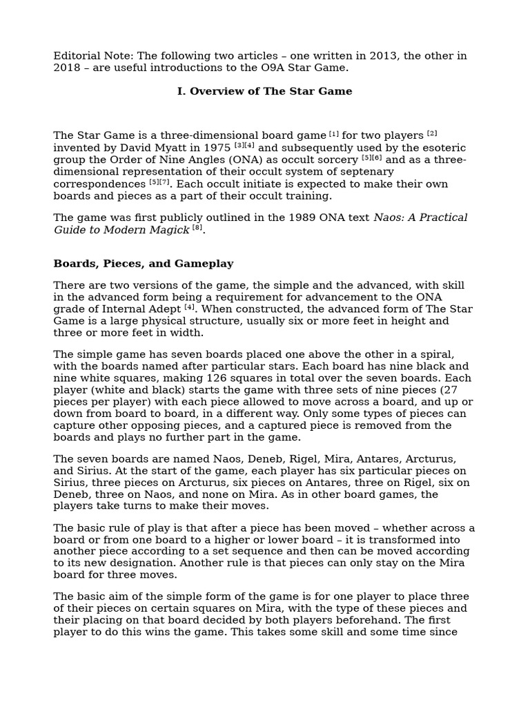 o9a-star-game-v2 | PDF | Religious Faiths