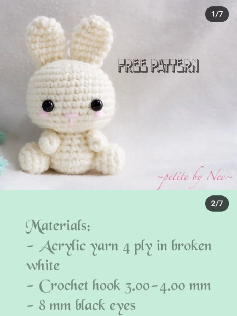 Conejito, patron | PDF