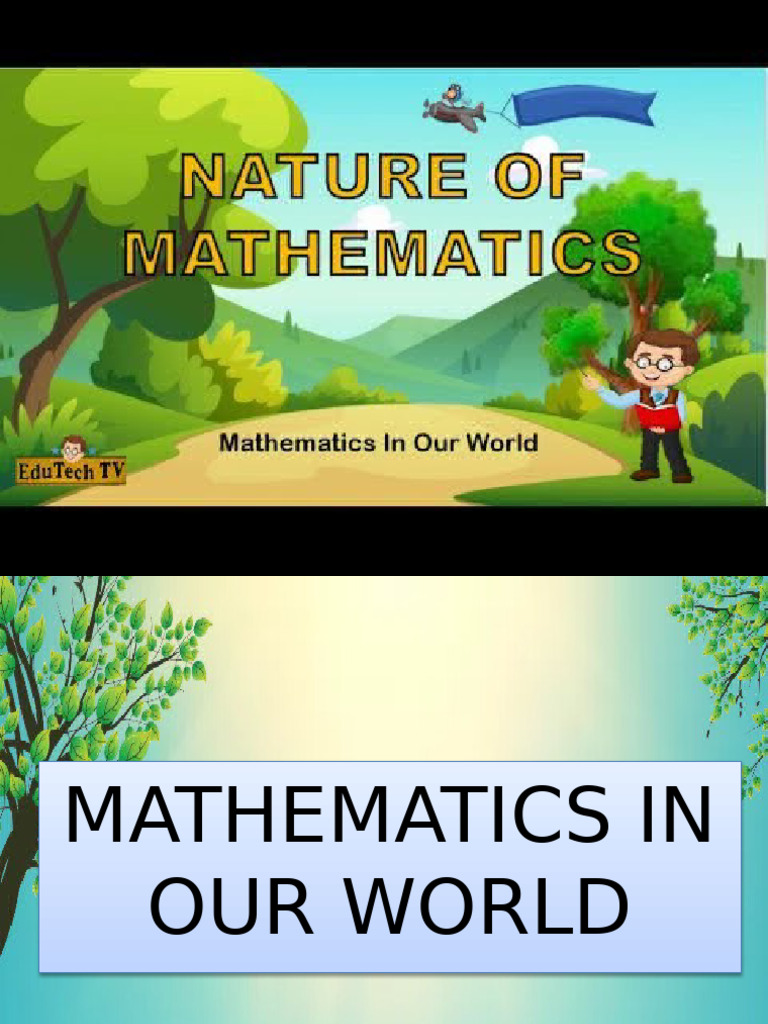 Mathematics in A Modern World # 1 | PDF | Pattern | Fracture