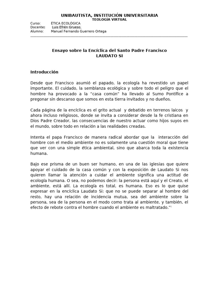 Primer Ejercicio Del Curso | PDF