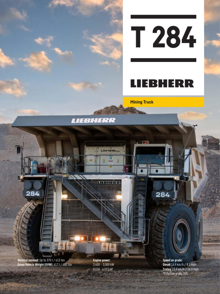 T 284 - 副本 | PDF | Horsepower | Truck