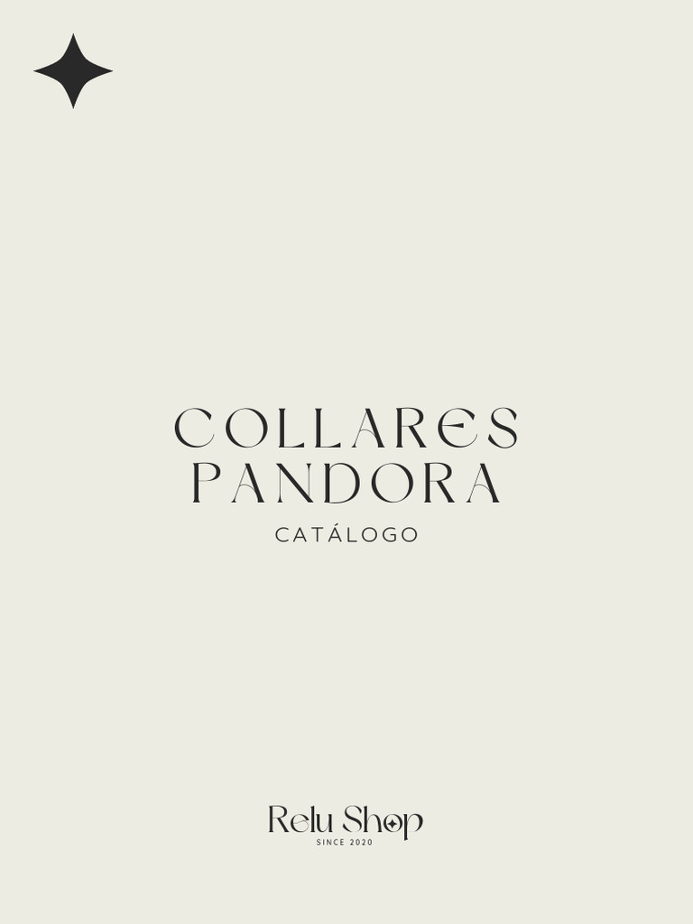 PANDORA collares | PDF