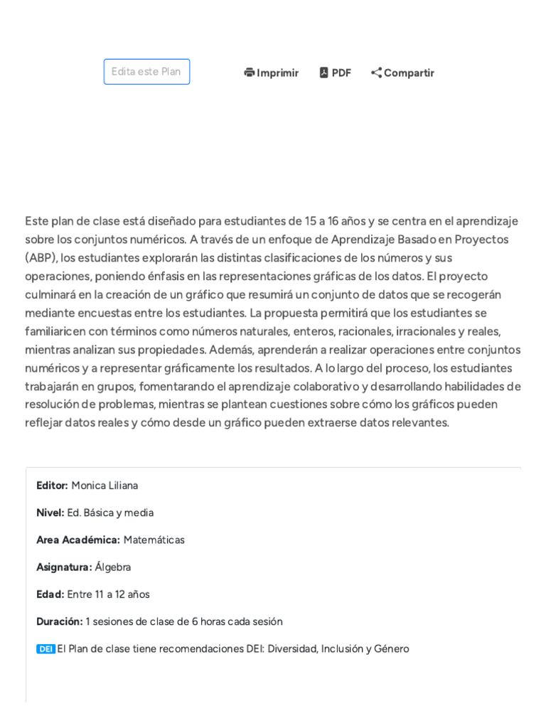 Explorando Conjuntos Numéricos | PDF | Aprendizaje | Inteligencia ...