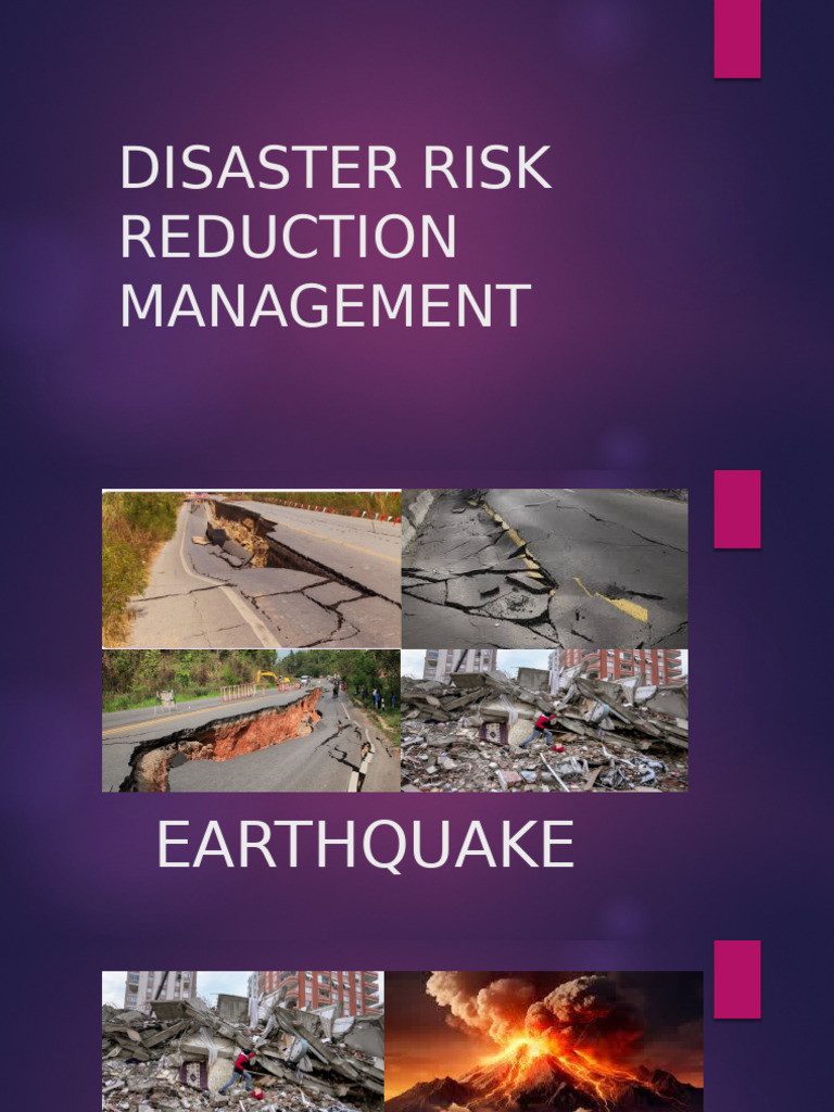 Disaster Risk Reduction Management | PDF | Earthquakes | Natural Disasters