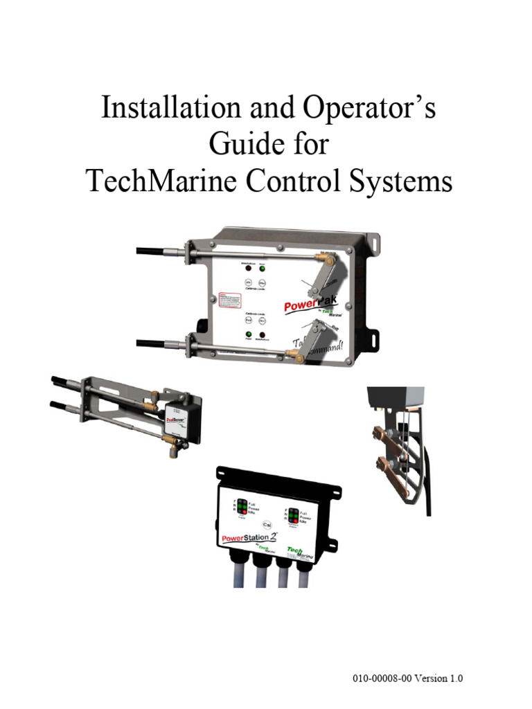 Tech Marine Control System manual | PDF | Throttle | Switch