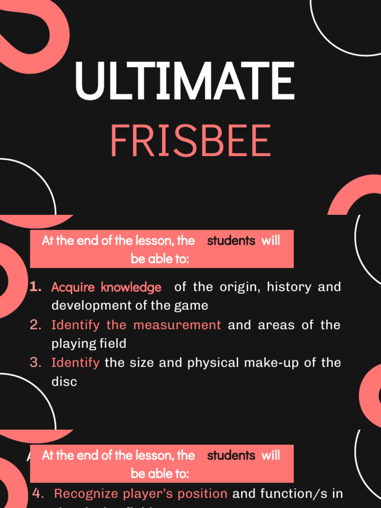 Ultimate Frisbee Full | PDF | Sports