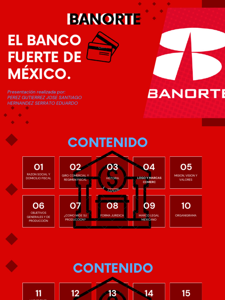 BANORTE | PDF | Economias | Servicios financieros