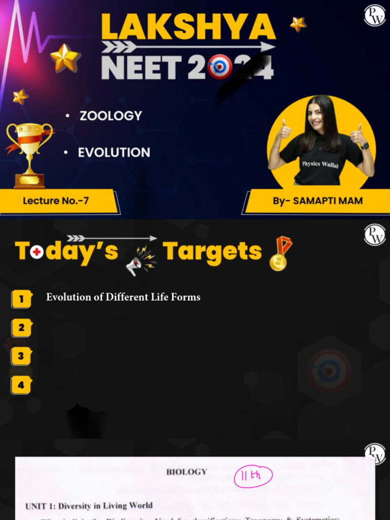 Evolution of Life Forms | PDF