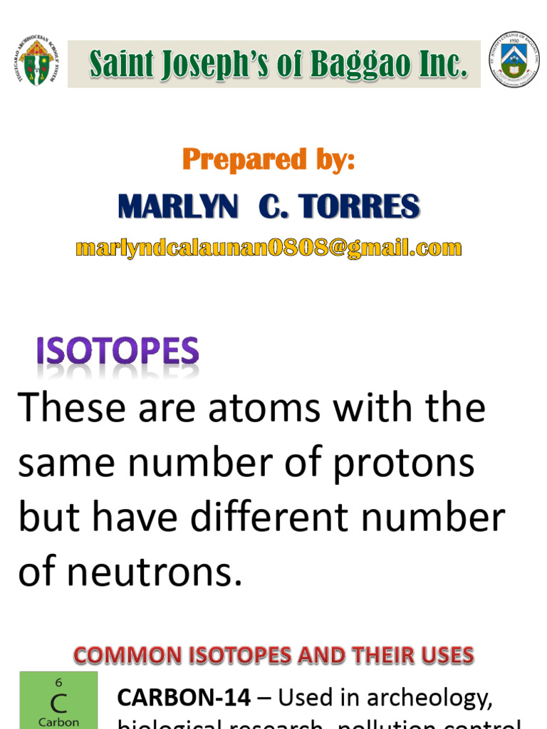 Common Isotopes and Chemical Compounds | PDF | Ion | Chemical Bond