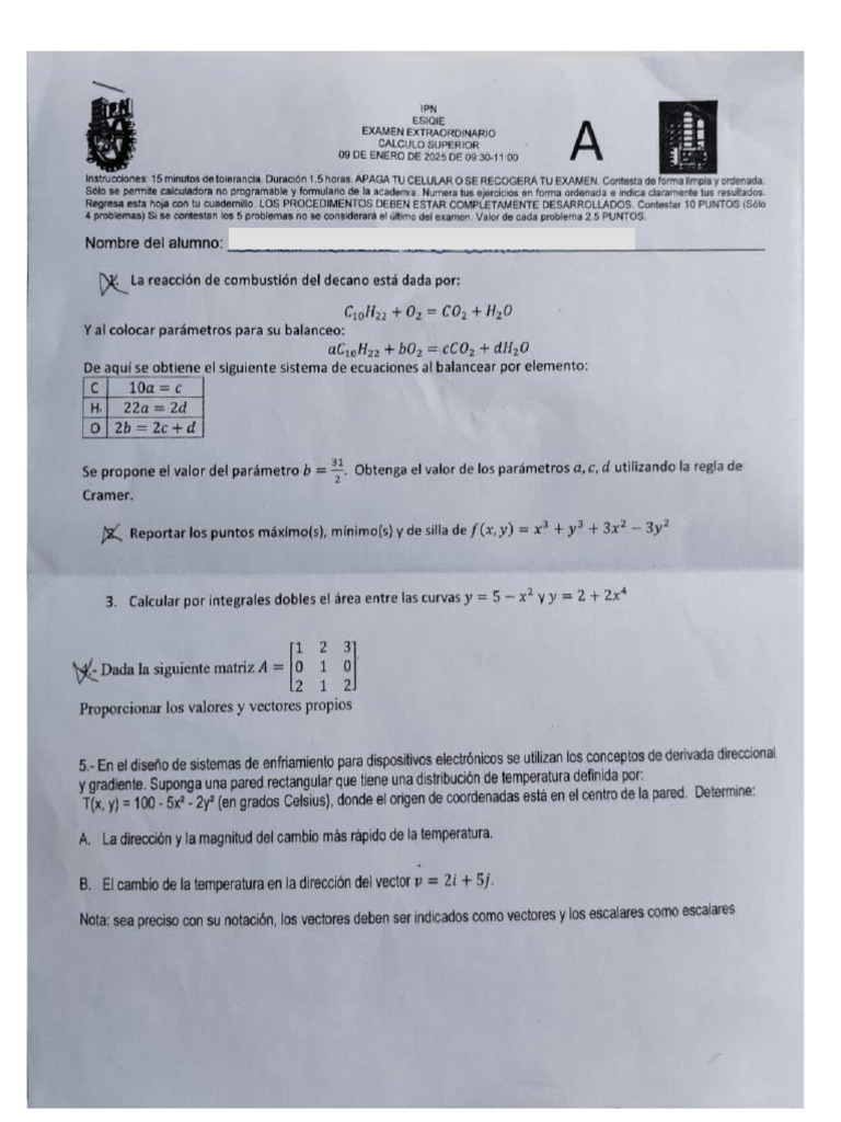 Examen A | PDF