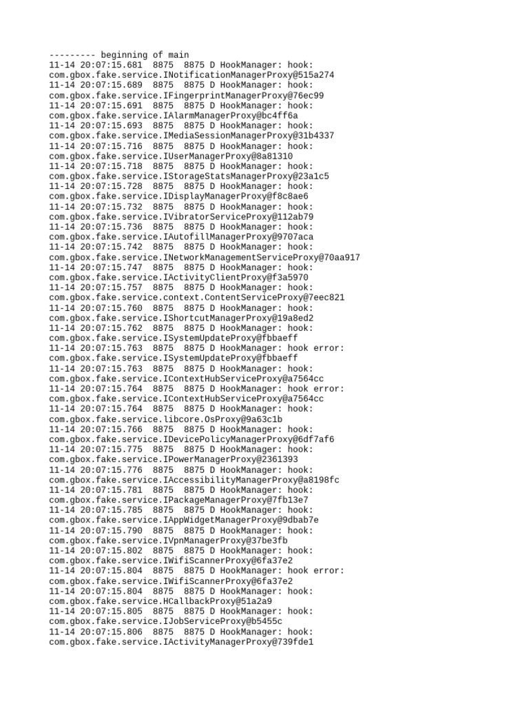 Com - Sarkar.cheat Logcat | PDF | Computing Platforms | Operating System Technology