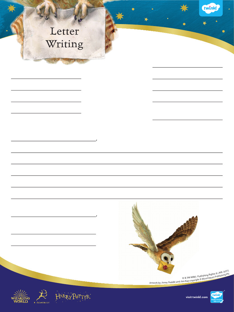 Letter Writing Frame | PDF