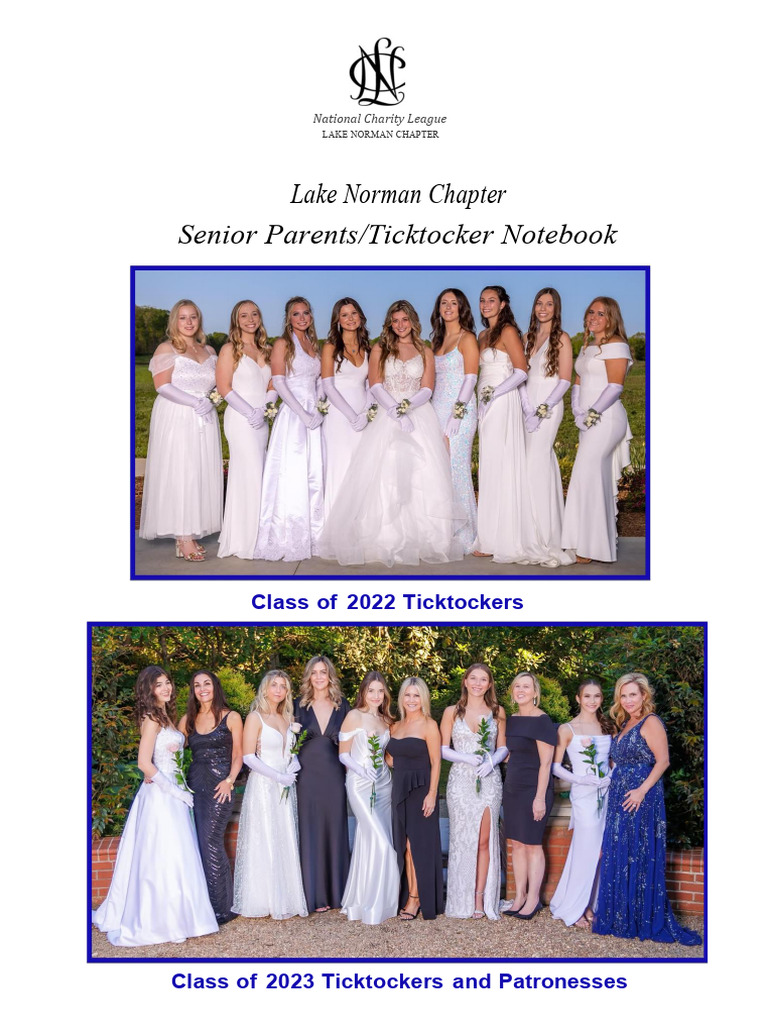 Lake Norman Senior Recognition Guide | PDF | Shoe | Dress