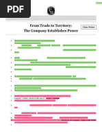 Class 8 History Chapter 2 Notes - From Trade To Territory Free PDF | PDF