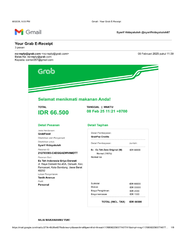 Recipt Grab | PDF