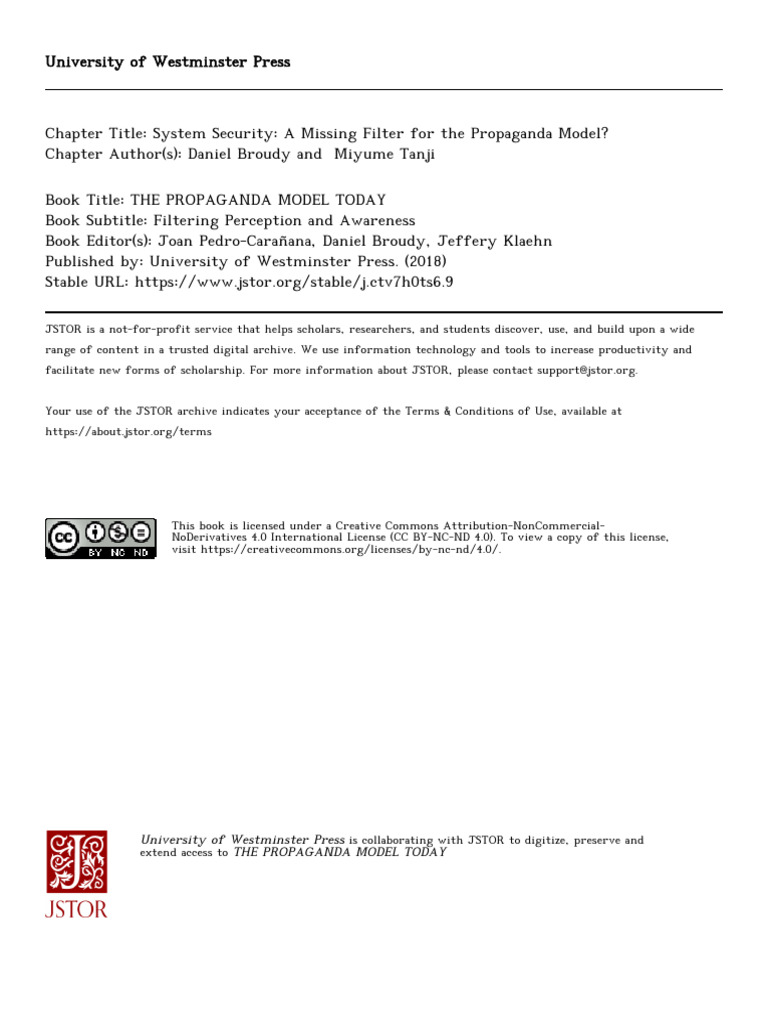 Broudy SystemSecurity 2018 | PDF | Edward Snowden | National Security ...