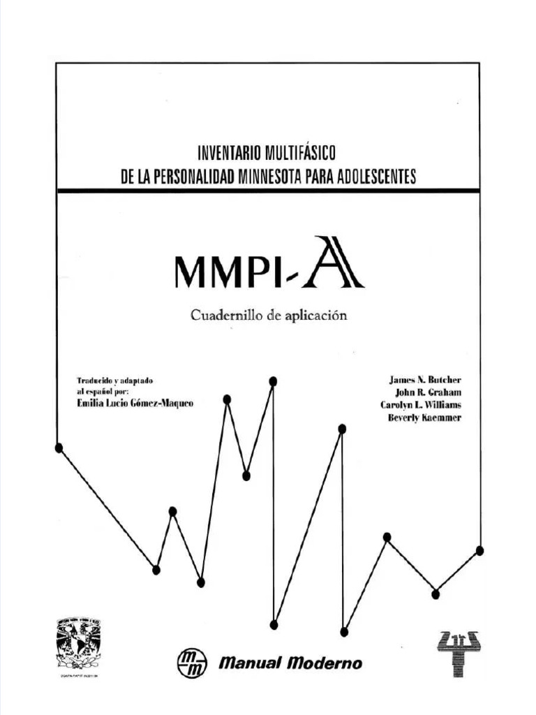 PDF Mmpi A Cuadernillo PDF Compress | PDF