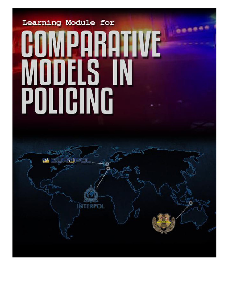 Comparative Models in Policing (updated) | PDF | Transnational ...