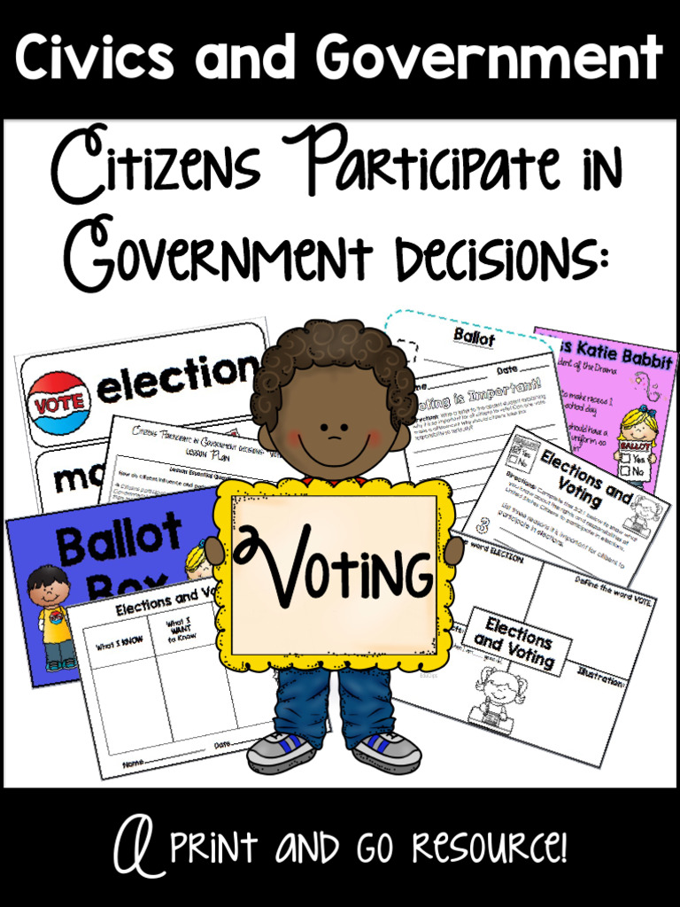 4 - Elections and Voting - Social Studies Lesson | PDF | Copyright | Voting
