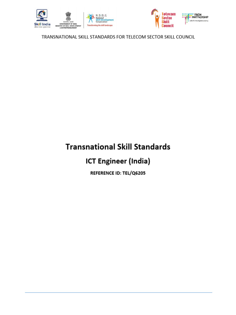 TR TEL Q6205 ICT - Engineer | PDF | Computer Network | Network Switch