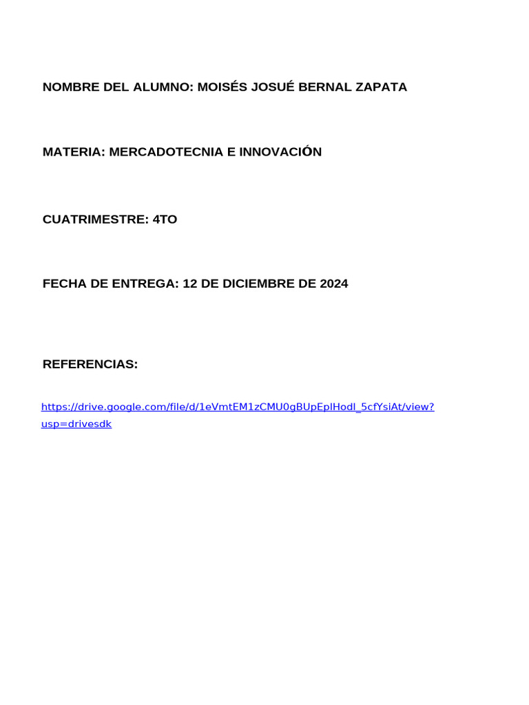 Moises Bernal Tarea 4 Cuadro Comparativo | PDF