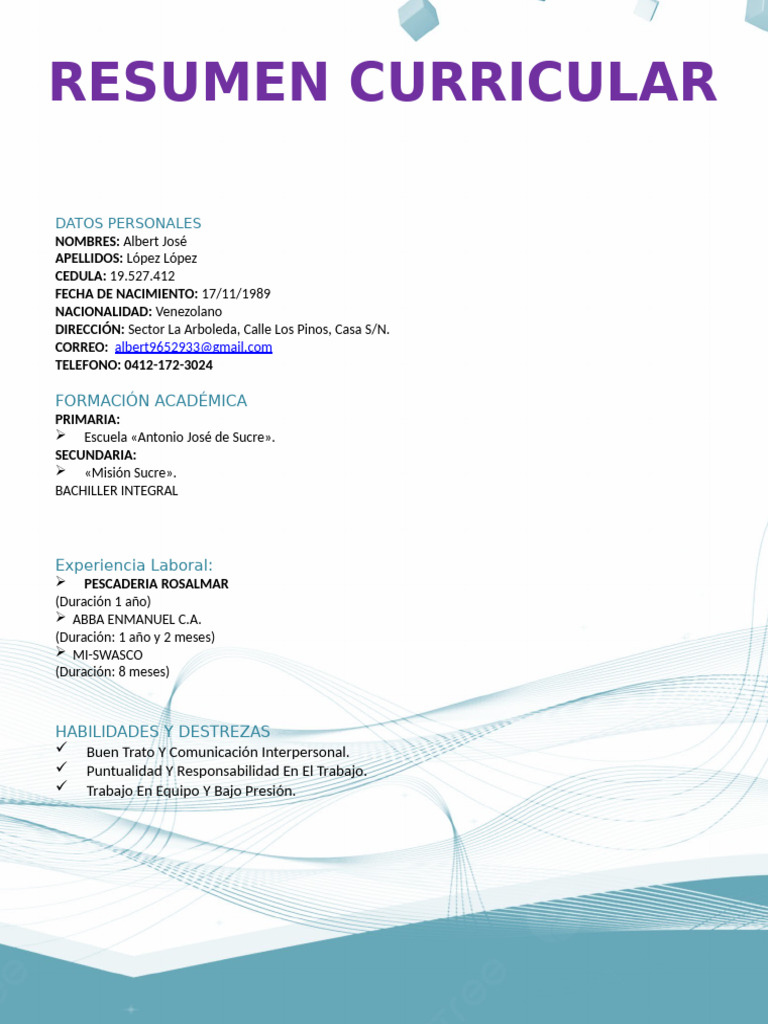 Albert Lopez Lopez | PDF