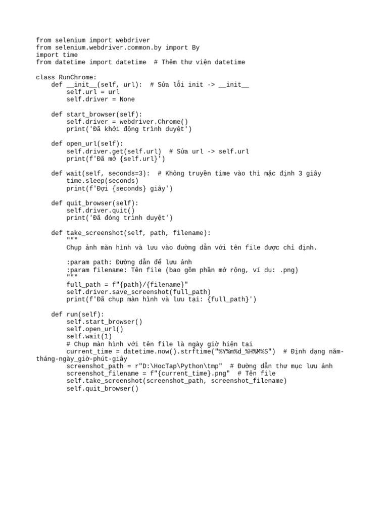 Python Huong Doi Tuong - Chup Ma Hinh Trong Python | PDF