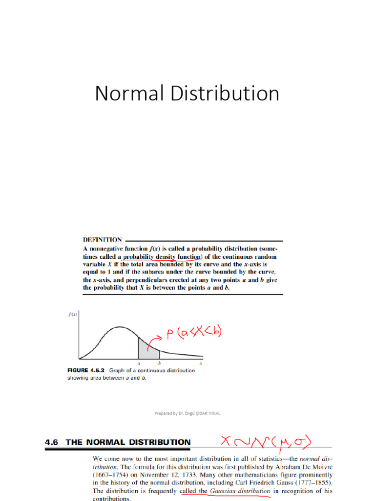 Normal Distribution | PDF