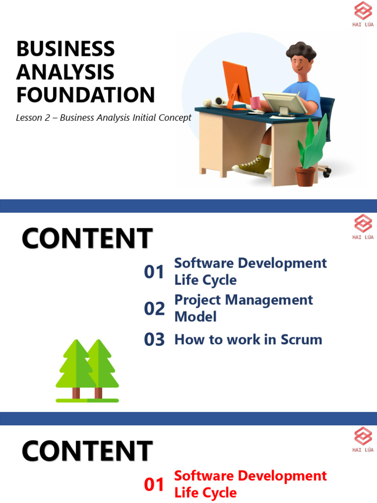 BA Foundation - Lecture 2 | PDF | Scrum (Software Development) | Software Development Process