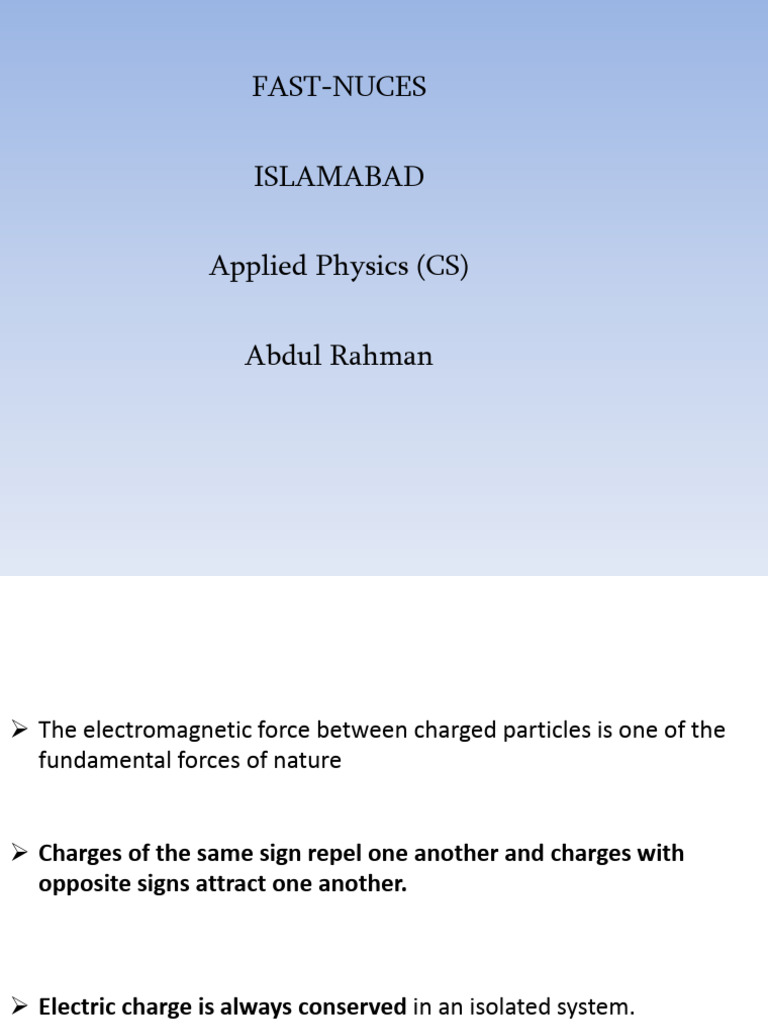 Electric Forces and Charge Dynamics | PDF | Electric Charge | Electron