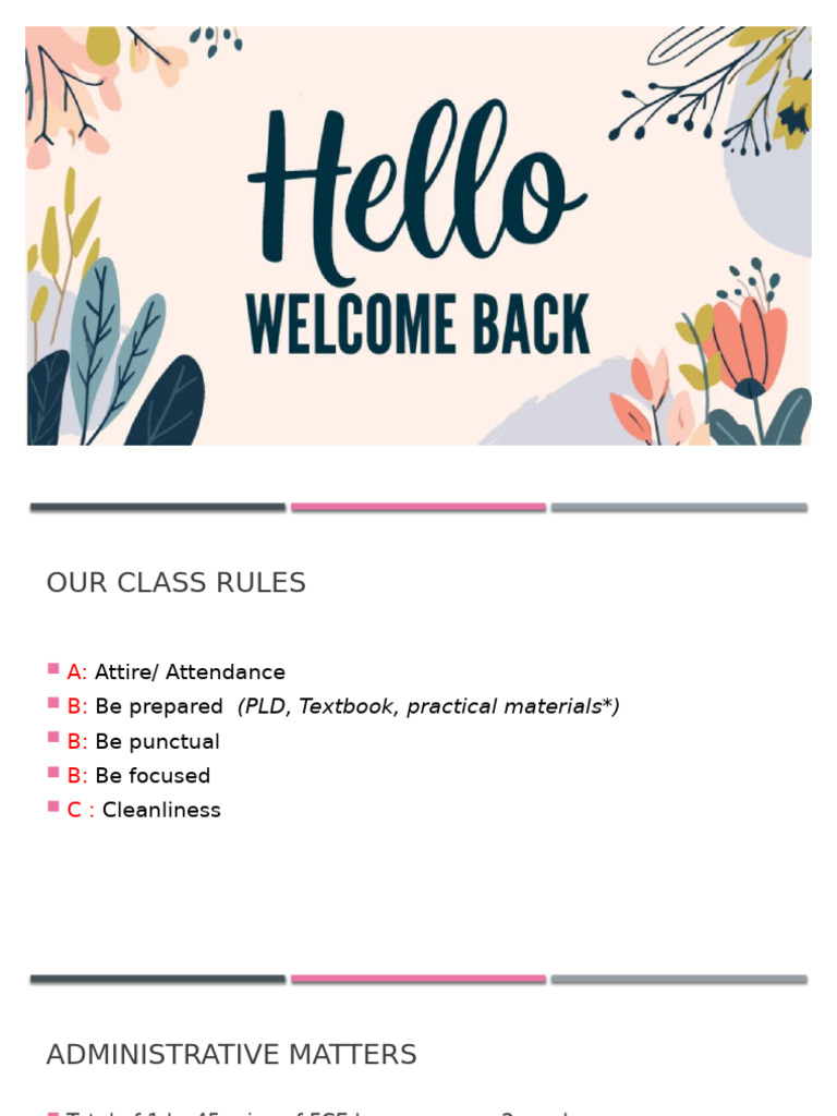 Orientation To Sec 2 FCE | PDF