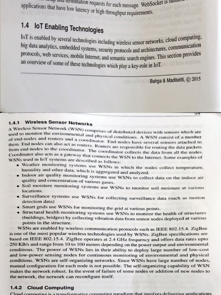 IOT Enabling Technologies | PDF | Wireless Sensor Network | Cloud Computing