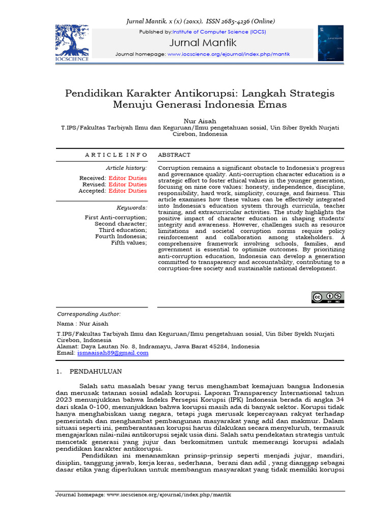 Artikel Nur Aisah Nur Aisah | PDF