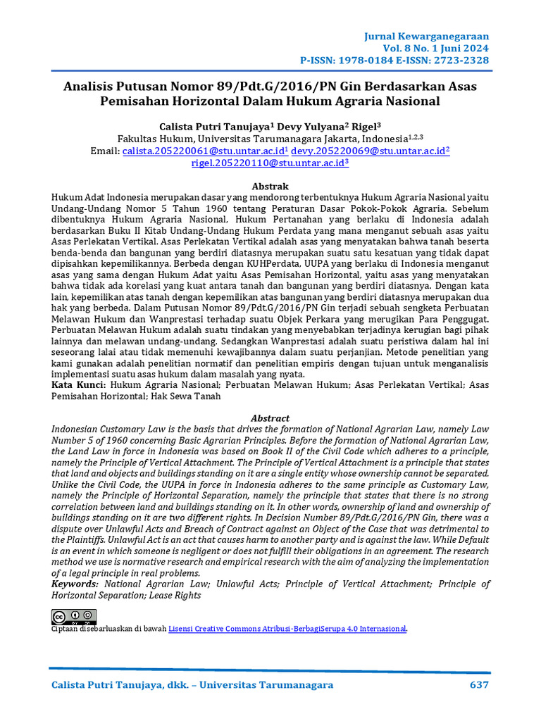 068 +Analisis+Putusan+Nomor+89 | PDF