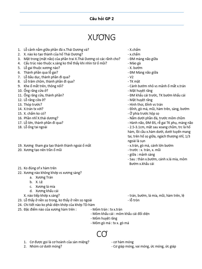 Đề GP2 NCMH Update | PDF