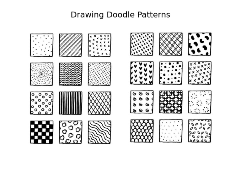 Doodle Pattern Drawing Guide | PDF
