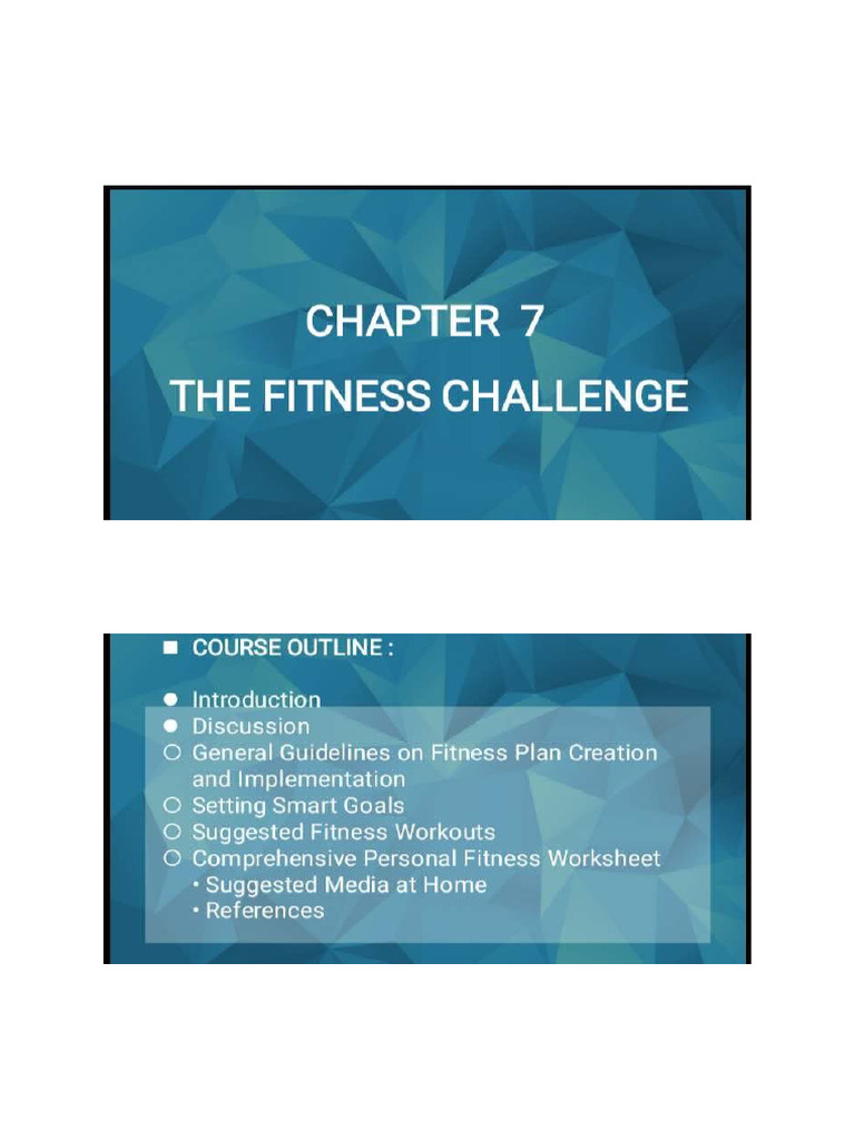 Chapter 7 Pathfit | PDF