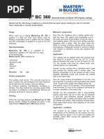 Mastertop 1273 As: Description Packaging | PDF | Epoxy | Materials