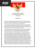 Teks UUD 1945 PDF Untuk Upacara | PDF