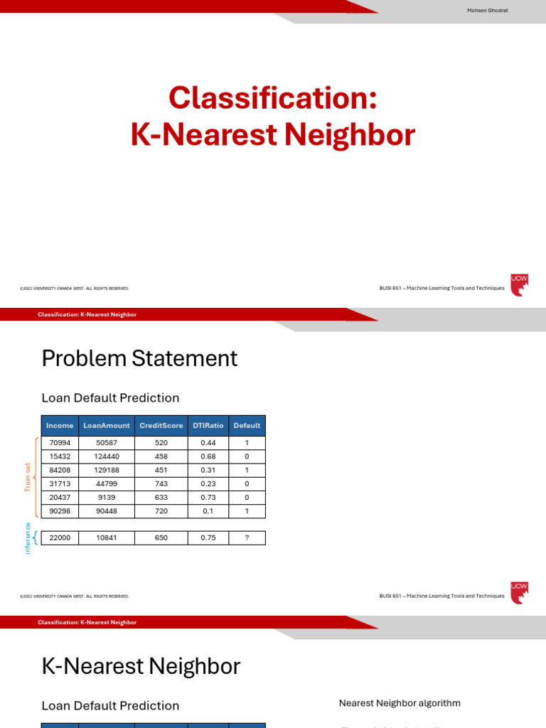 Classification - KNN- imp | PDF | Statistical Classification | Machine ... Classification - KNN- imp | PDF | Statistical Classification | Machine ...