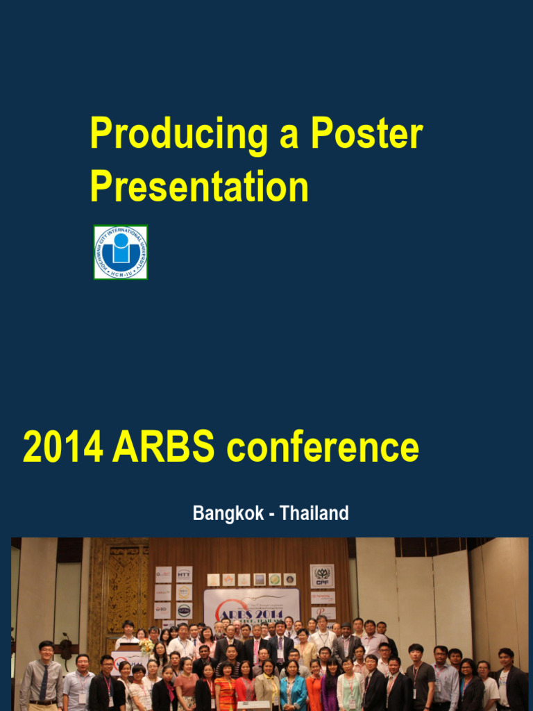 How To Prepare A Poster Presentation | PDF | Page Layout | Printing