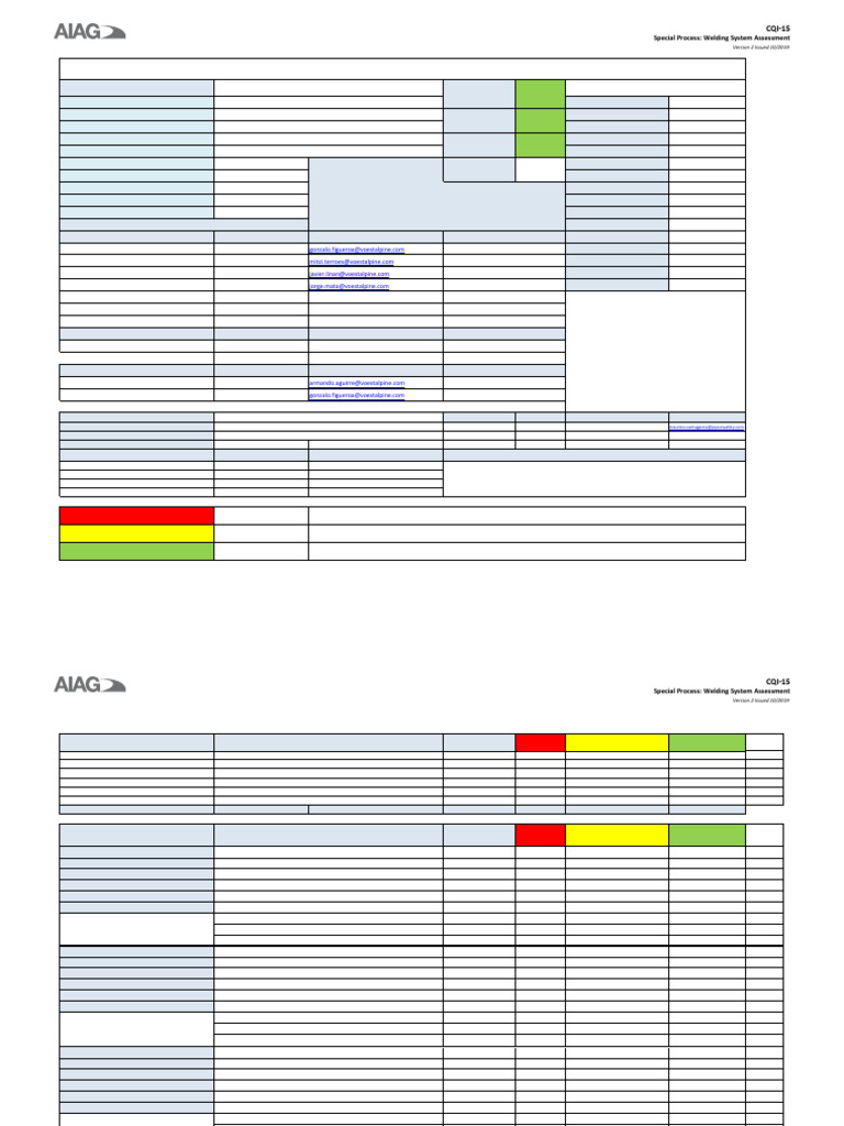 CQI-15 - Welding System Assessment 2nd Edition (2023-12-14) | PDF | Materials | Applied And ...