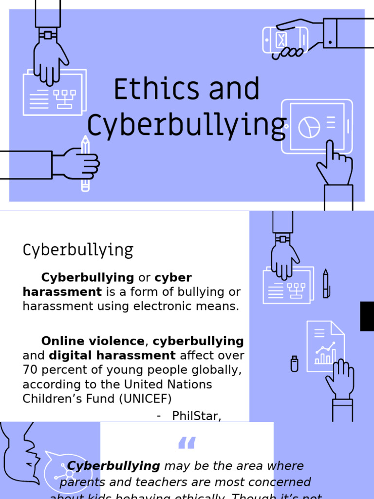 Understanding Cyberbullying Ethics | PDF | Cyberbullying | Bullying