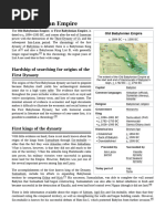 Mesopotamian History Timeline | PDF | Babylonia | Sumer